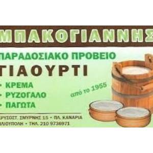 ΓΑΛΑΚΤΟΚΟΜΙΚΑ ΠΡΟΪΟΝΤΑ: ΜΠΑΚΟΓΙΑΝΝΗΣ Β. ΙΩΑΝΝΗΣ | Food Inspiration